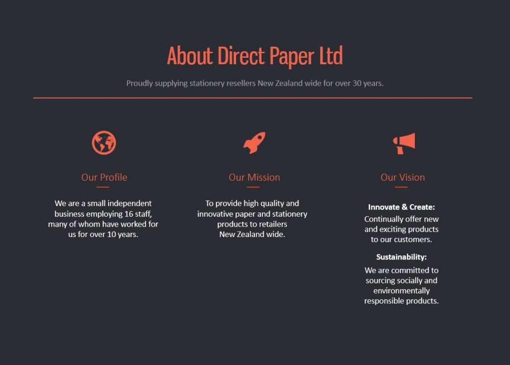 About Us - Direct Paper